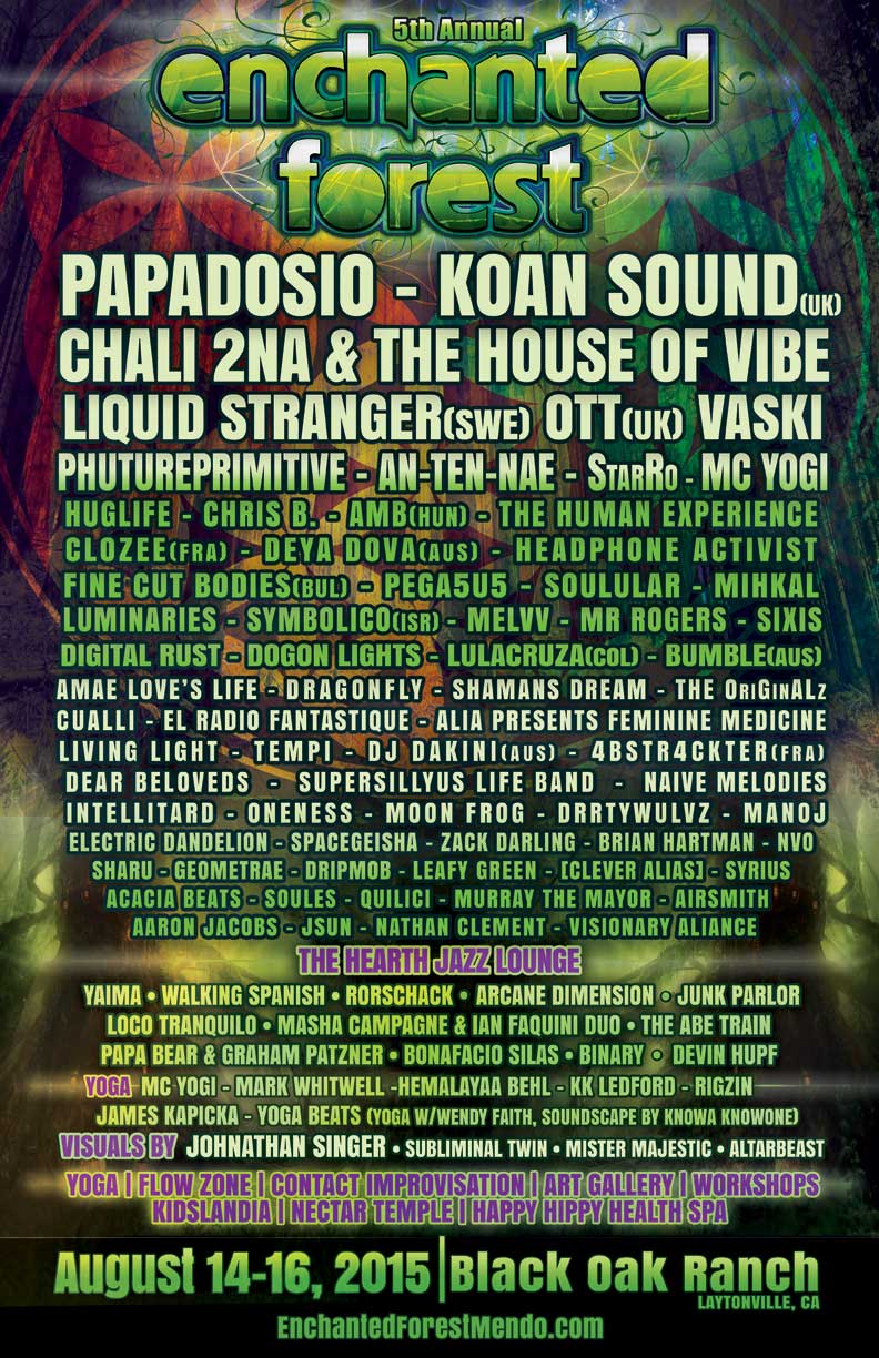 Enchanted Forest 2015 – Utopian Cartography